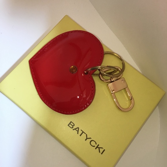 Accessories | New Red Heart Baltic Amber Clip Key Ring Chain | Poshmark